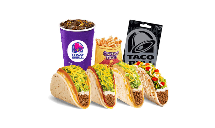 Get a FREE $10 Taco Bell Gift Card! – Get It Free